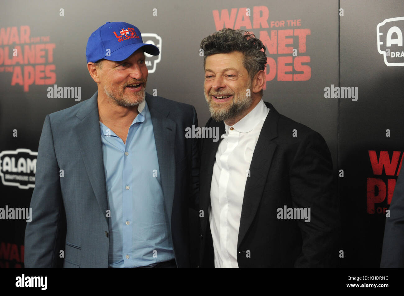 NEW YORK, NY - JULY 10: Woody Harrelson, Andy Serkis attends the 'War ...