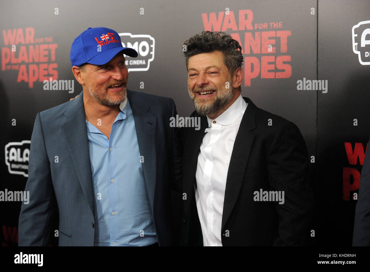NEW YORK, NY - JULY 10: Woody Harrelson, Andy Serkis attends the 'War ...