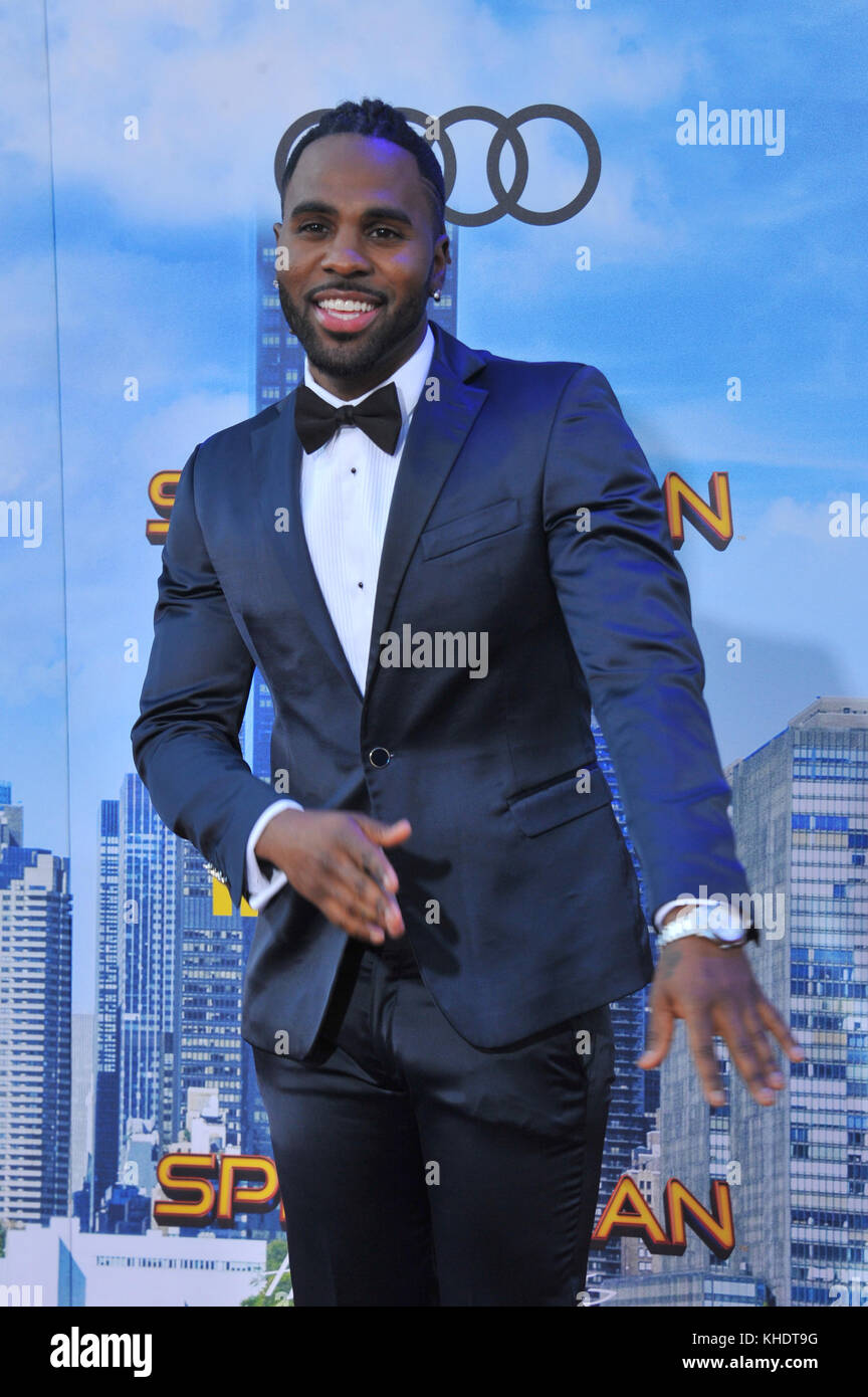 HOLLYWOOD, CA - JUNE 28: Jason Derulo attends the premiere of Columbia ...