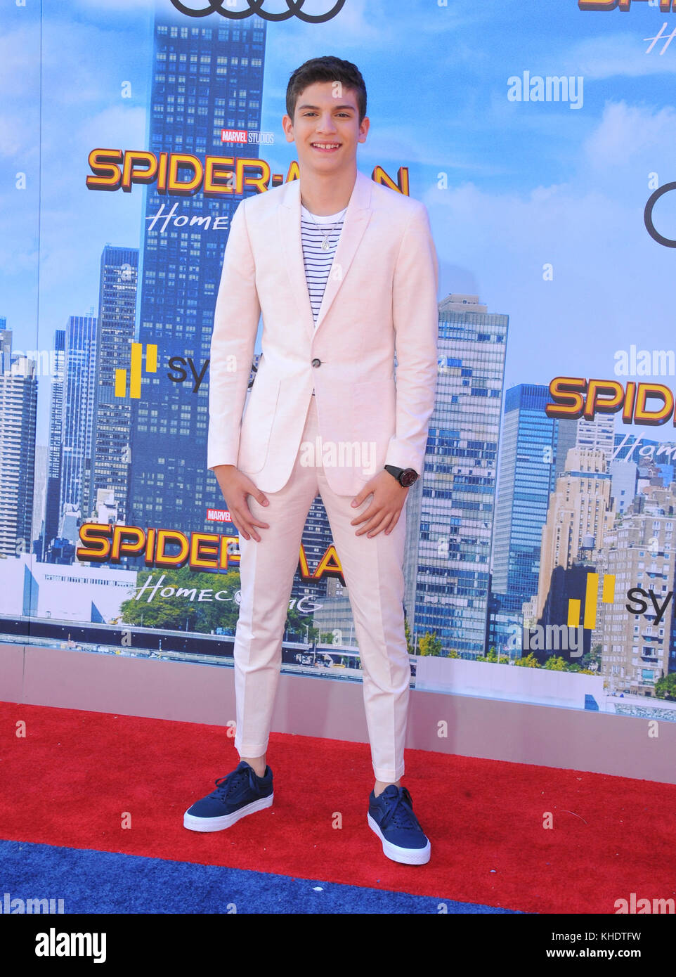 HOLLYWOOD, CA - JUNE 28: Michael Barbieri attends the premiere of ...