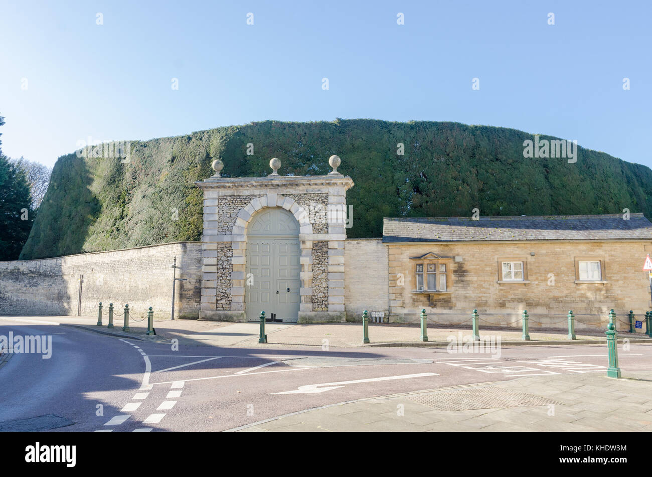 Entrance to the Bathurst Estate at Cirencester Park in Park Street ...