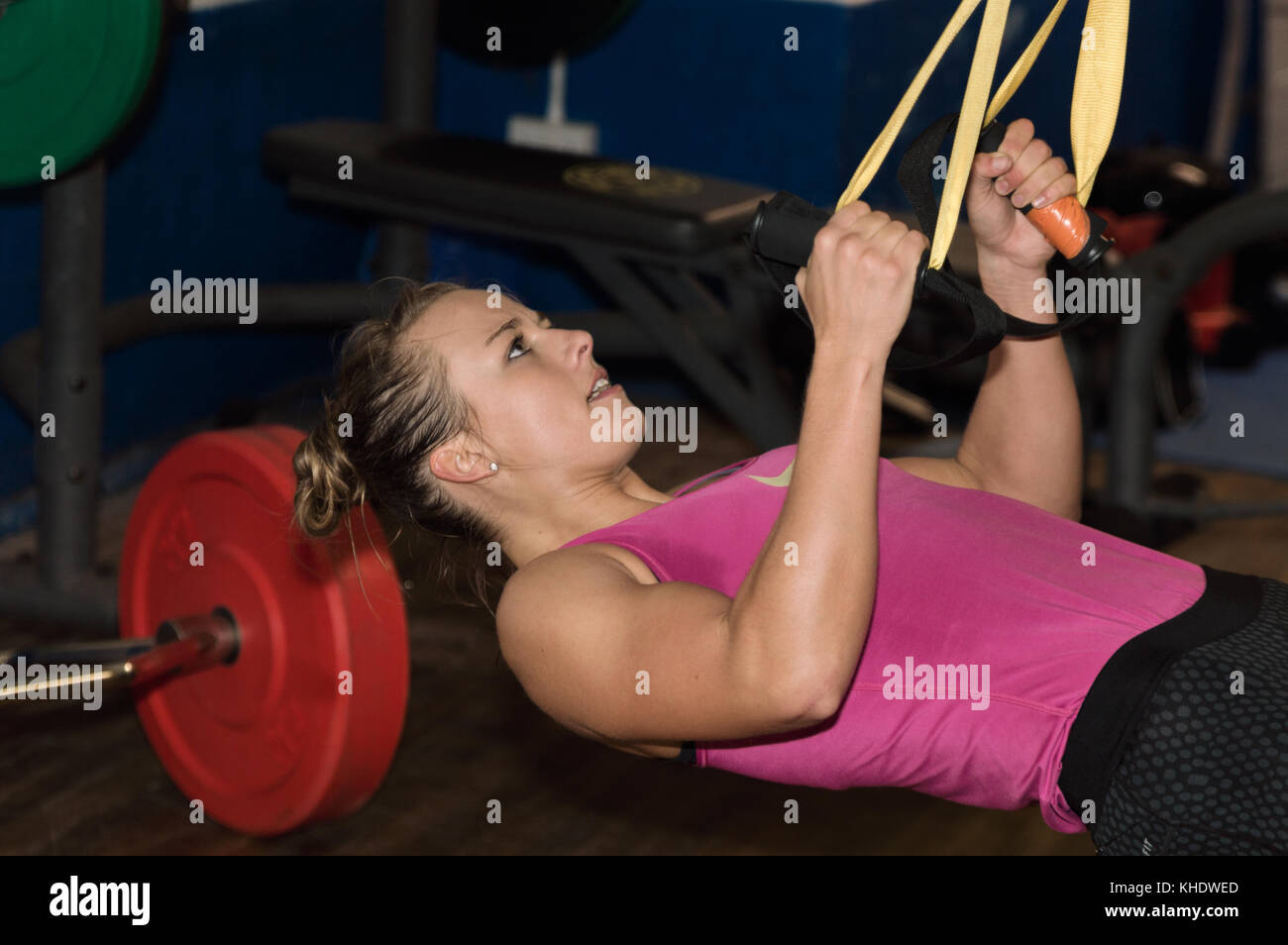 Hannah Robinson a female boxer who is the English Lightweight title ...