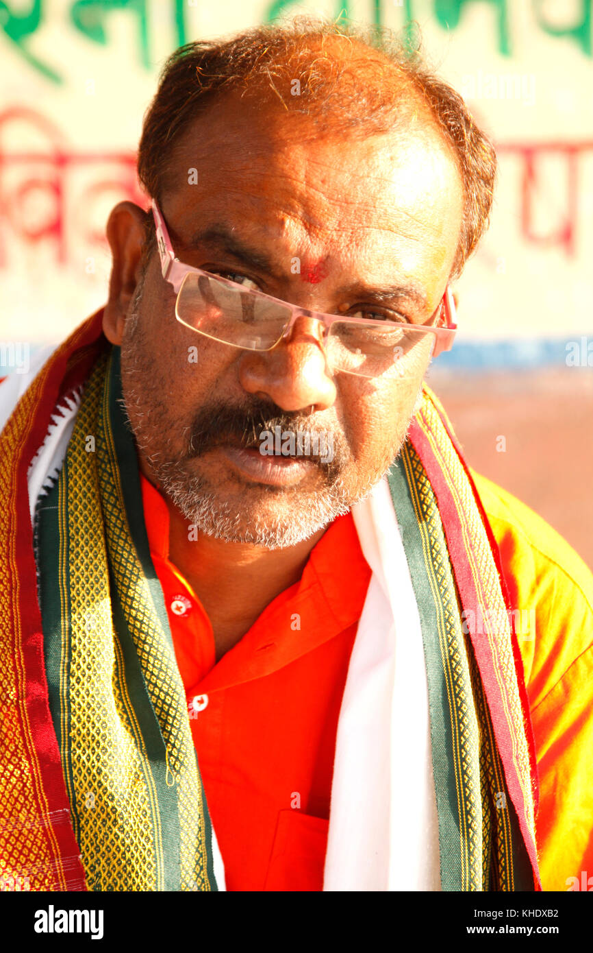 Sadhu (Baba), Indian Holy Man, Badarinath, Himalayas, India (© Saji ...
