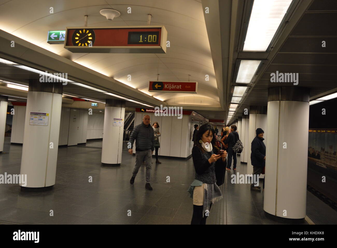 Budapest tube hi-res stock photography and images - Alamy