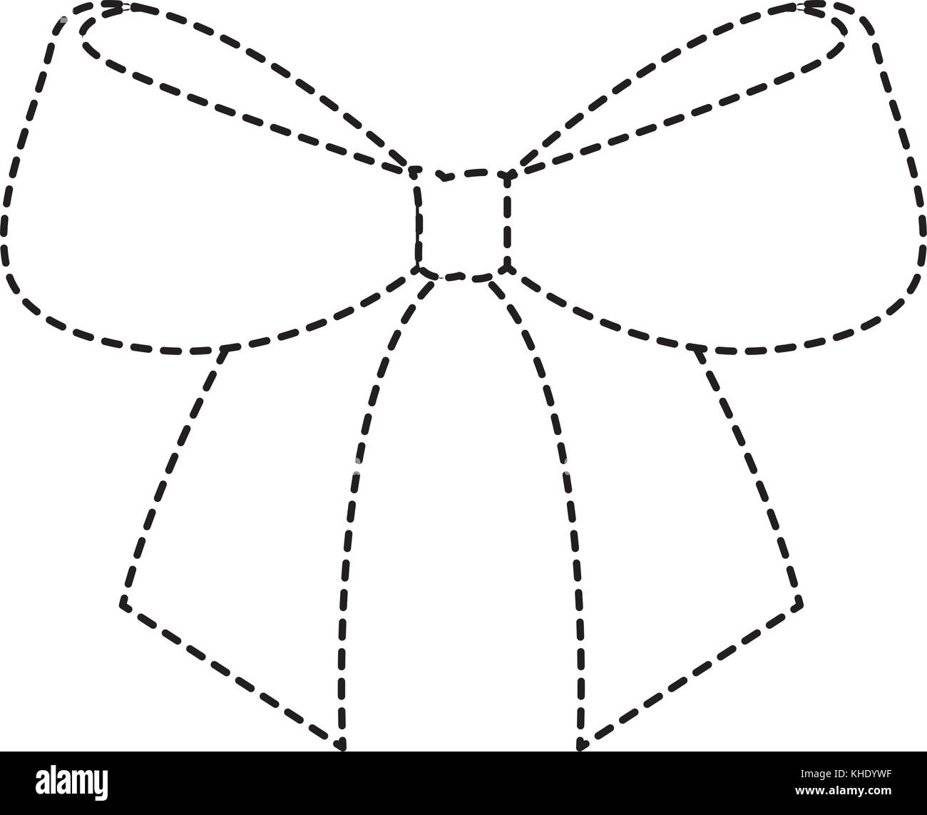 Cute Bow Outline