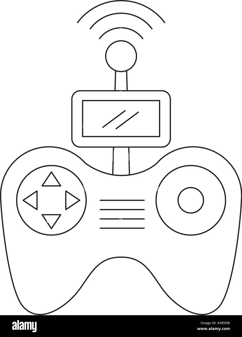 remote control screen drone technology Stock Vector Image & Art - Alamy