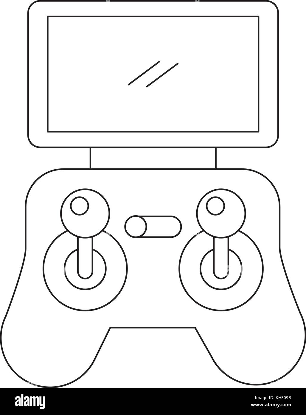 remote control screen drone technology Stock Vector Image & Art - Alamy