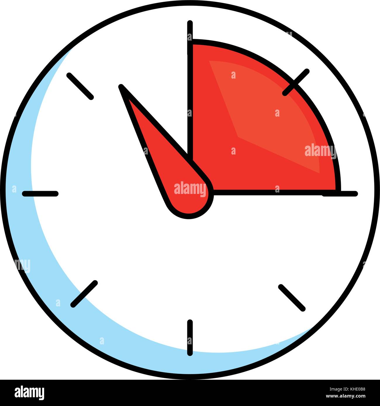 Digital pressure gauge meter isolated Stock Vector Images - Alamy