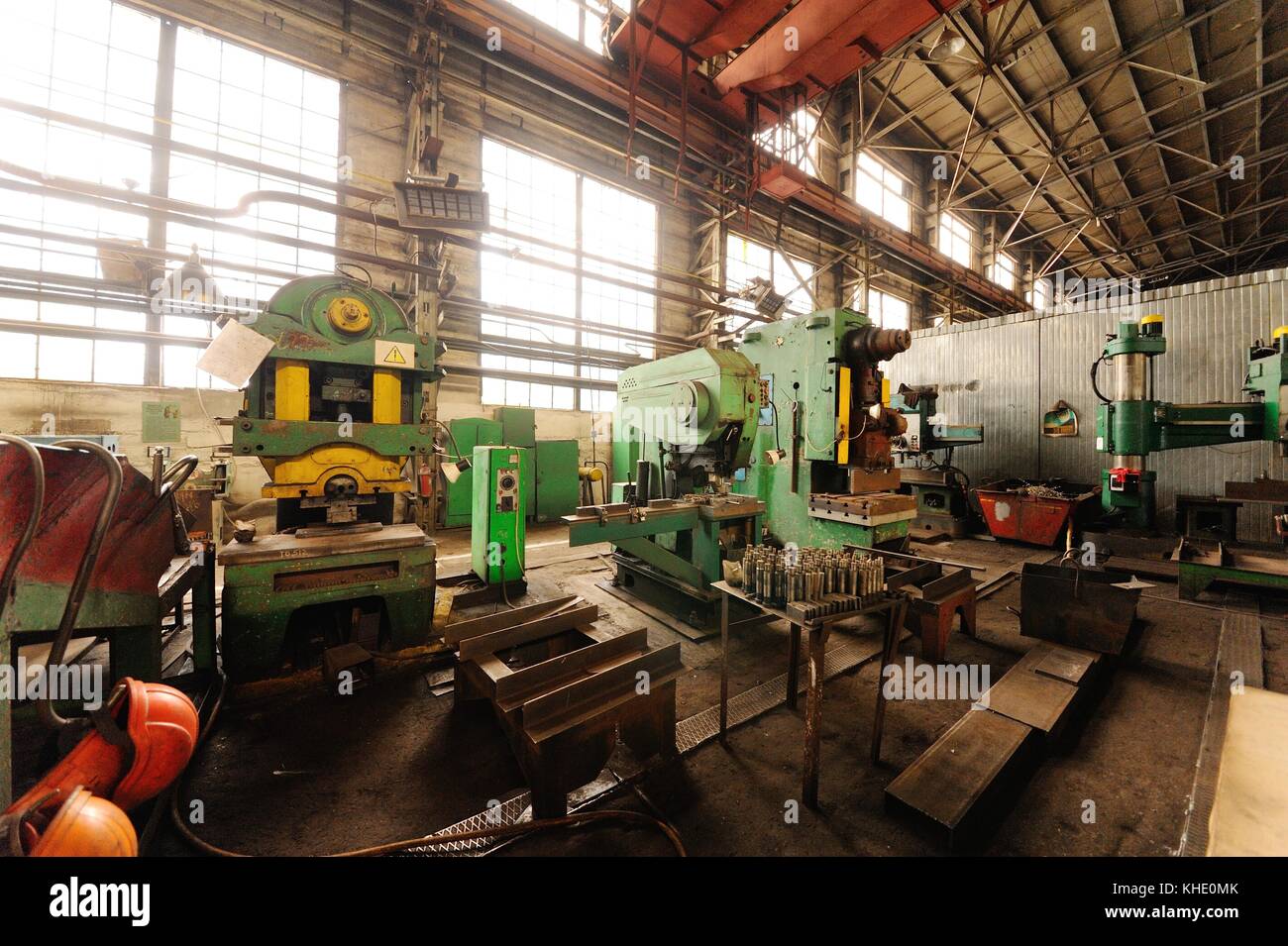 Factory or factory interior Stock Photo - Alamy