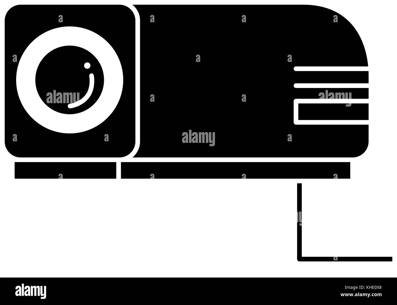 Videobeam Stock Vector Images - Alamy
