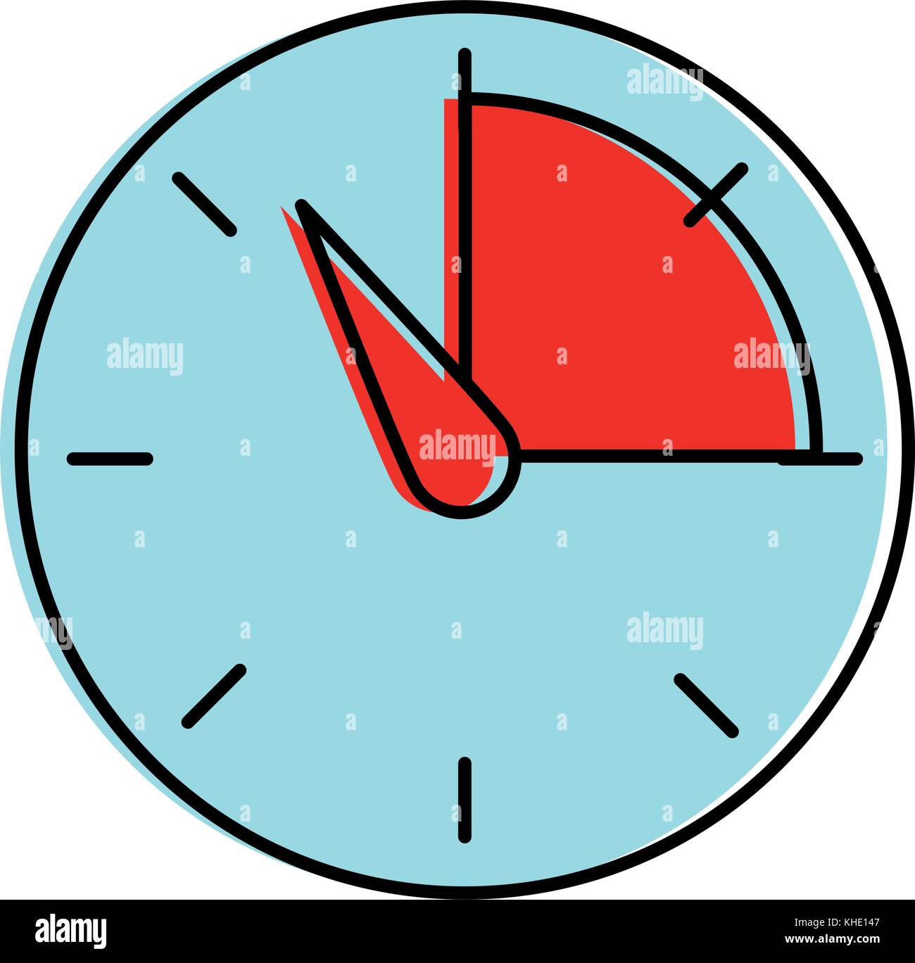 Digital pressure gauge meter isolated Stock Vector Images - Alamy
