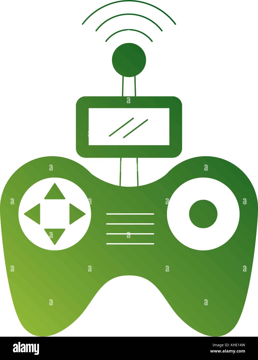 remote control antenna drone technology wireless Stock Vector Image ...