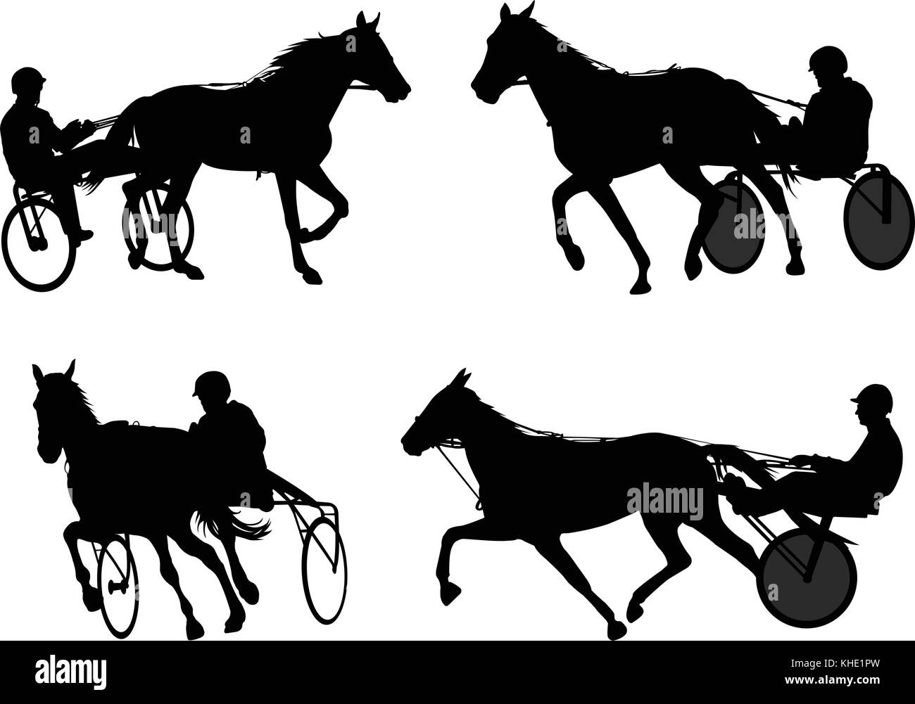 Pacing race Cut Out Stock Images & Pictures - Alamy