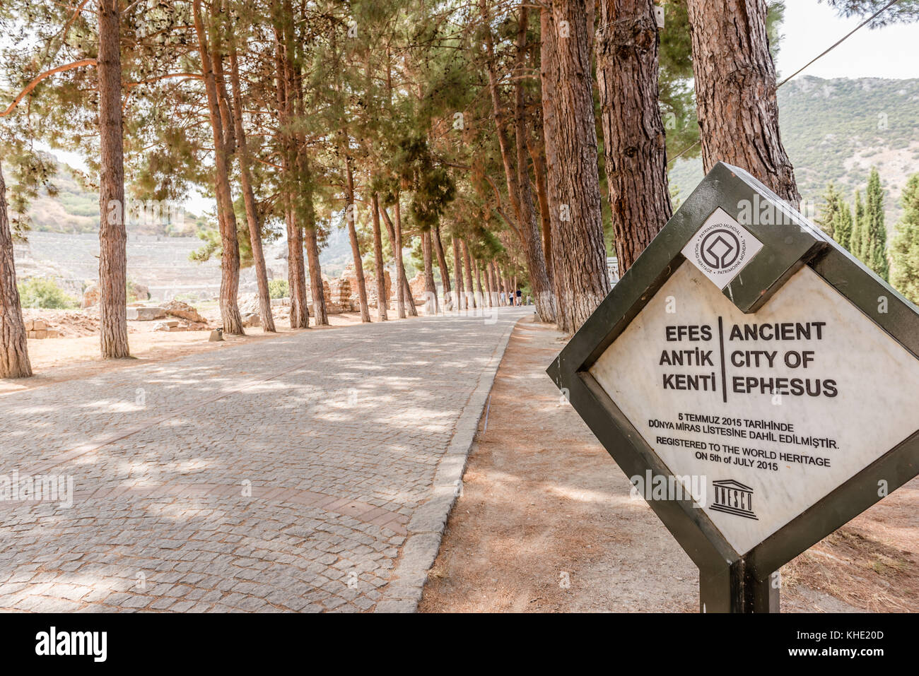 Entrance of Ephesus historical ancient city, in Selcuk,Izmir,Turkey:20 ...