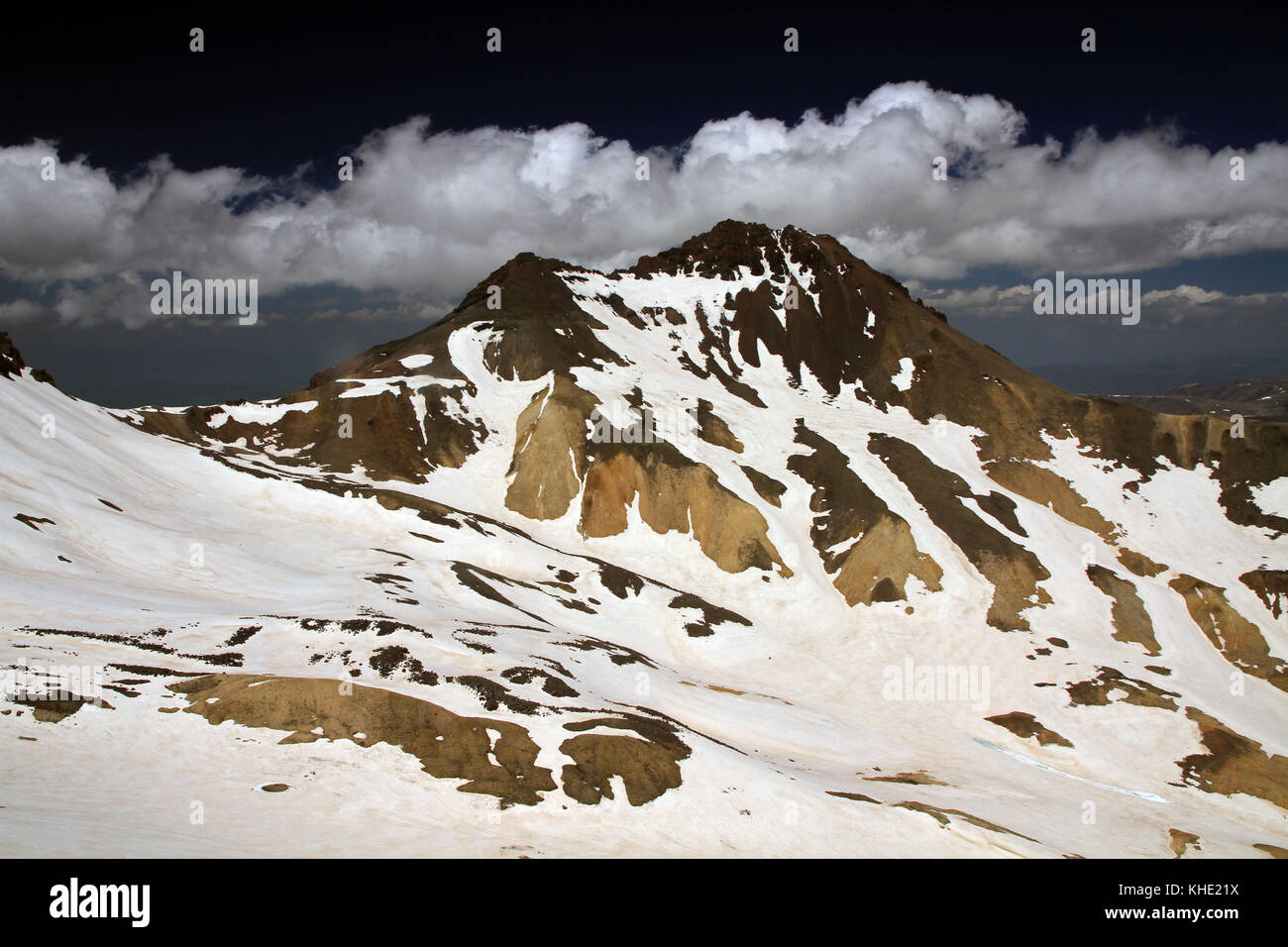 Mount Aragats, Lesser Caucasus, Aragatsotn Province, Armenia Stock ...