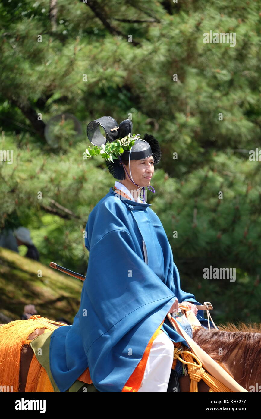 A Japanese man in traditional clothes Stock Photo - Alamy