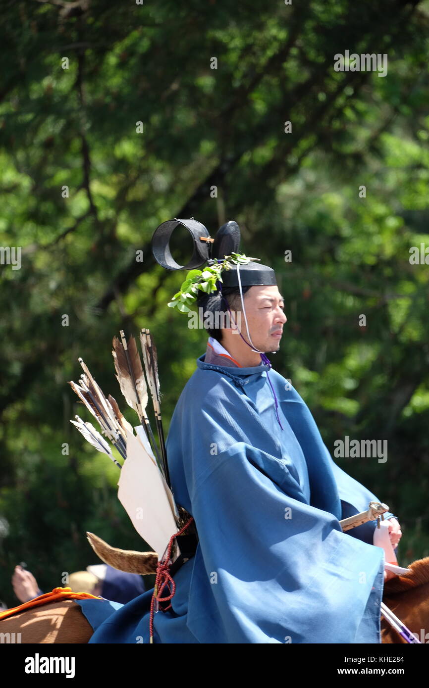 A Japanese man in traditional clothes Stock Photo - Alamy