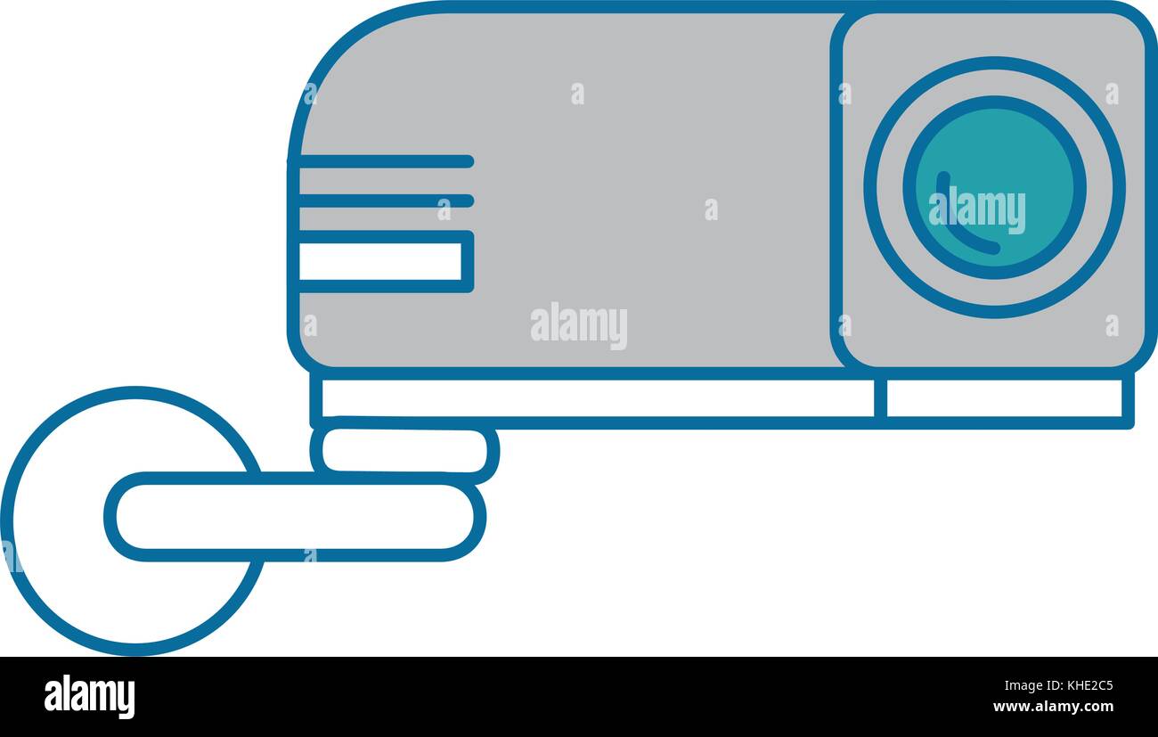 Cinema projector beam screen Stock Vector Images - Alamy