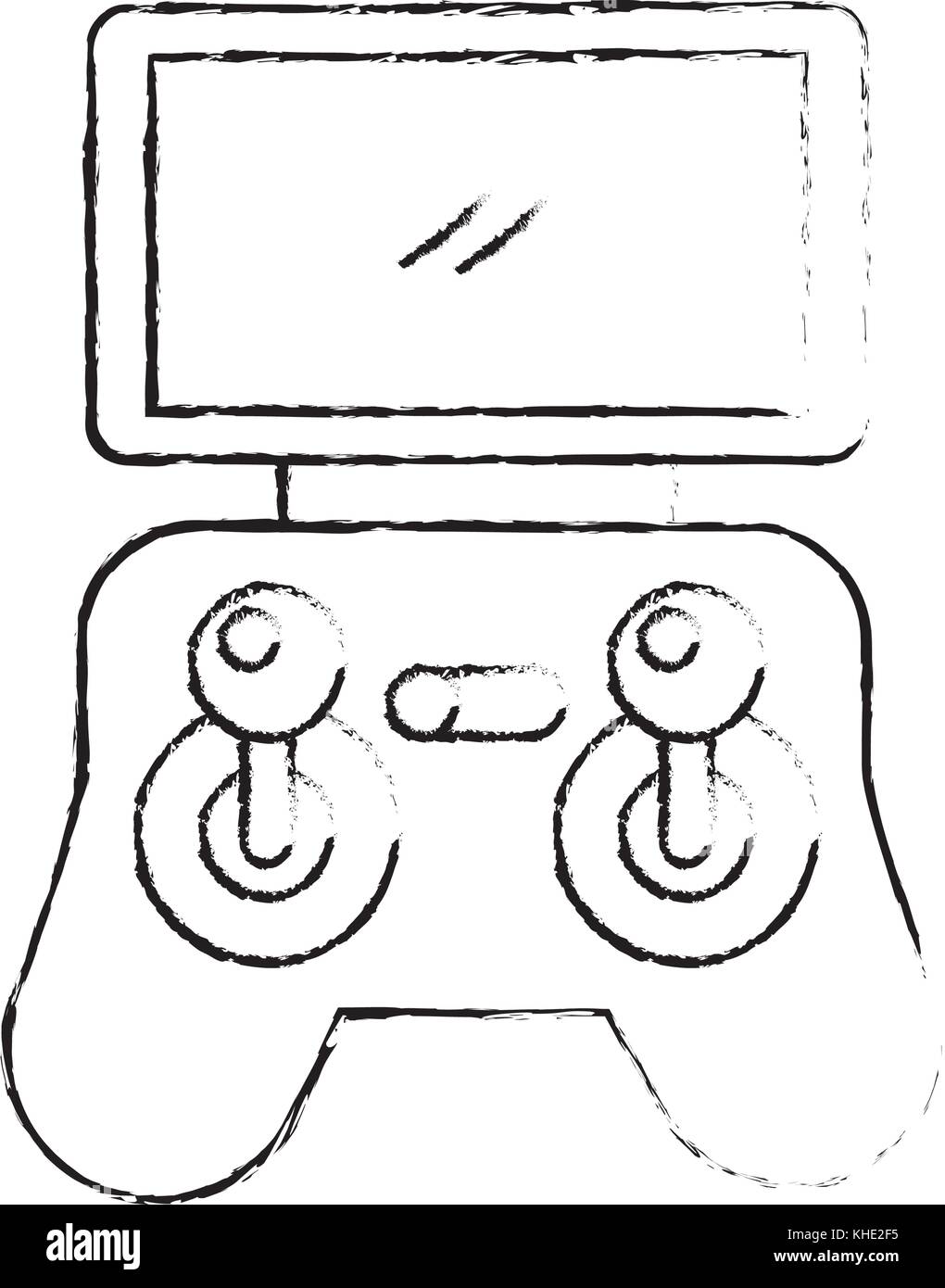 remote control screen drone technology Stock Vector Image & Art - Alamy