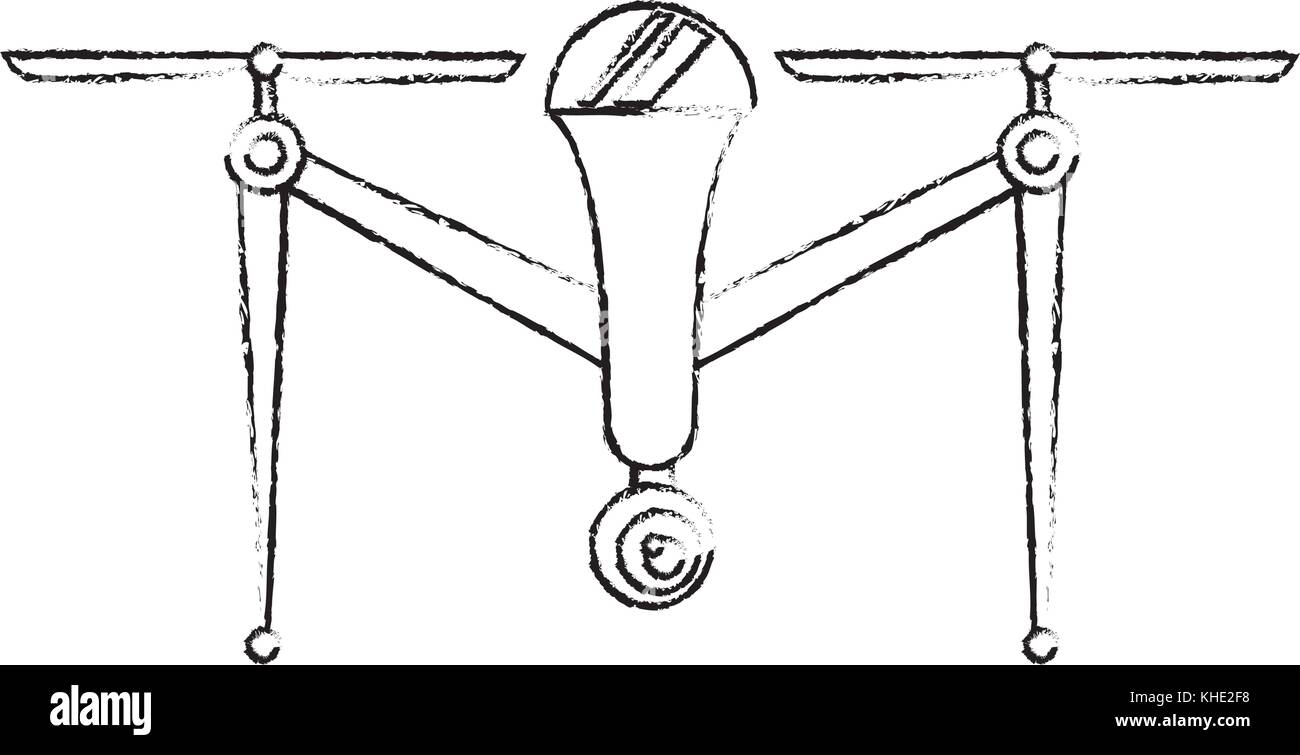 Drone camera icon cartoon Stock Vector Images - Alamy