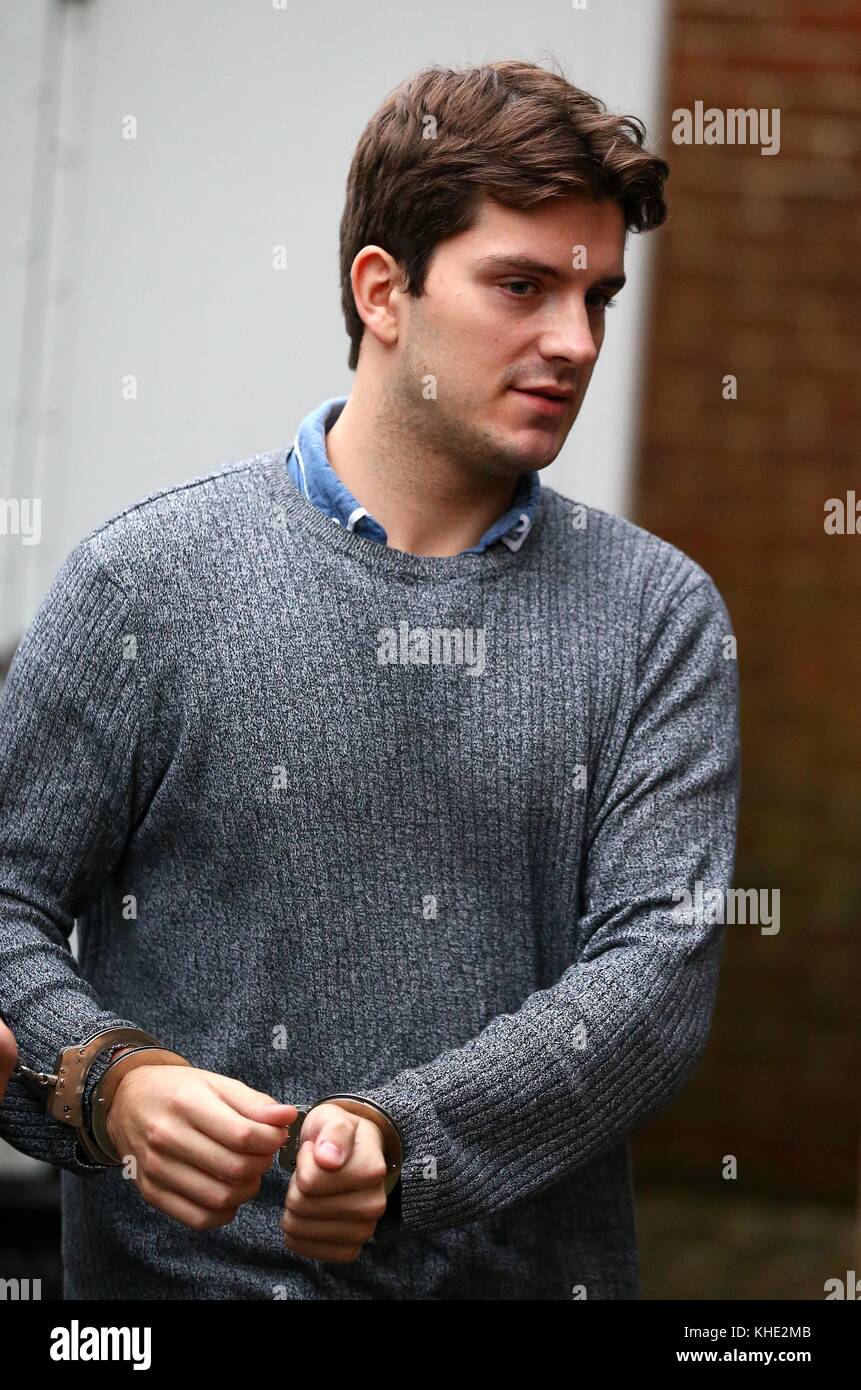 Daryll Rowe arrives at Lewes Crown Court this morning 15th November ...