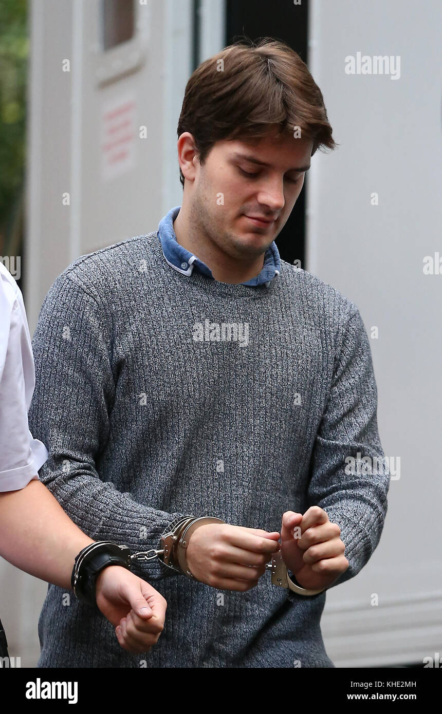 Daryll Rowe arrives at Lewes Crown Court this morning 15th November ...