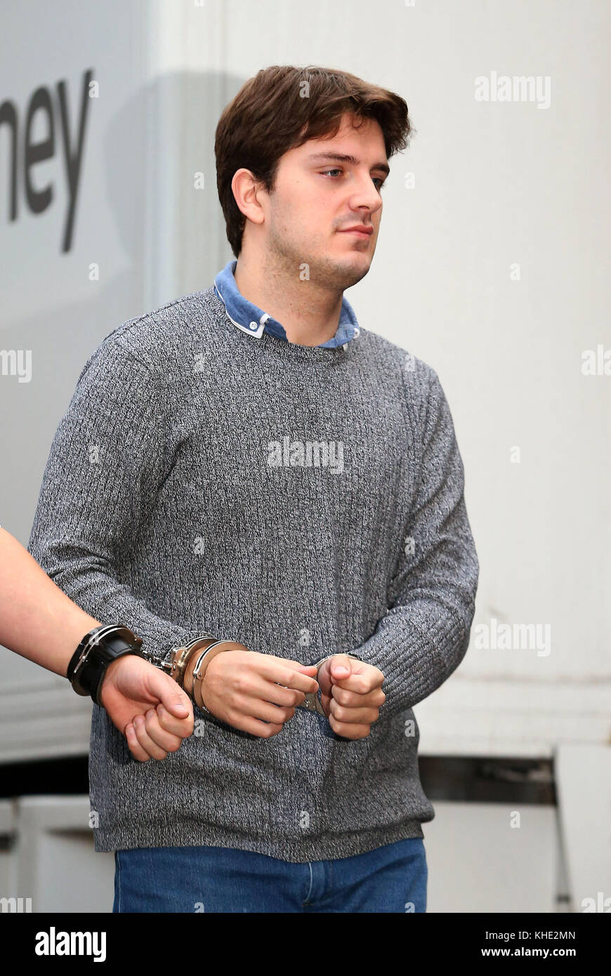 Daryll Rowe arrives at Lewes Crown Court this morning 15th November ...