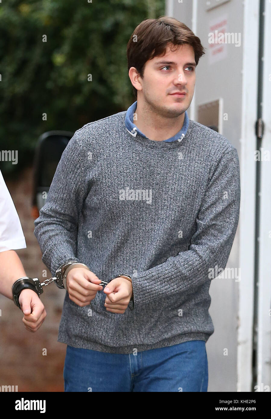 Daryll Rowe arrives at Lewes Crown Court this morning 15th November ...