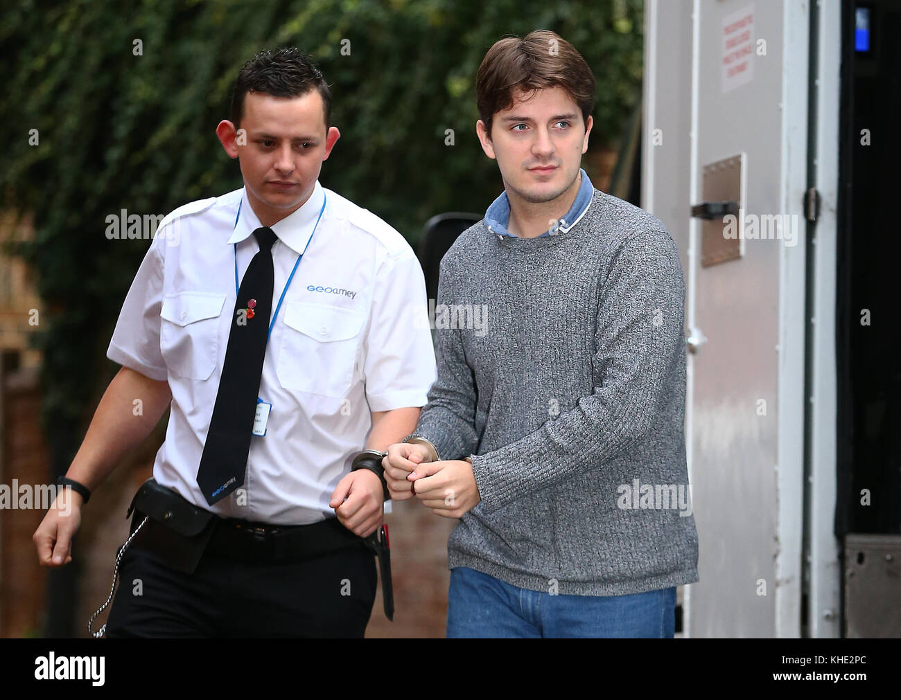 Daryll Rowe arrives at Lewes Crown Court this morning 15th November ...