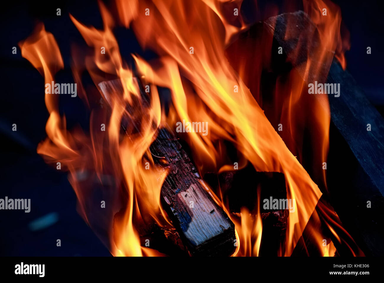 Flame fire close-up Stock Photo - Alamy