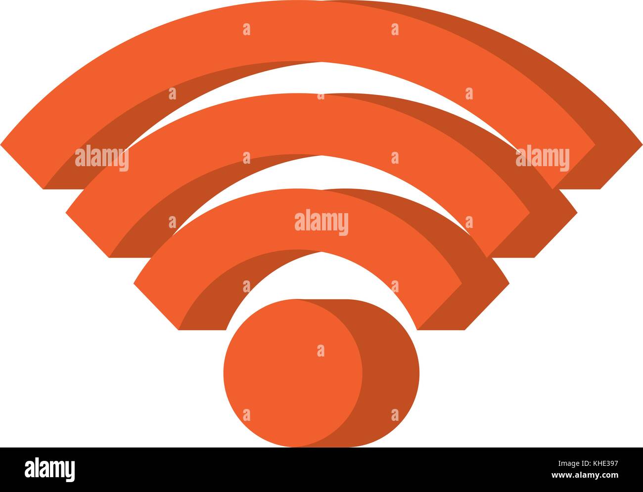 wifi internet signal online market symbol Stock Vector Image & Art - Alamy