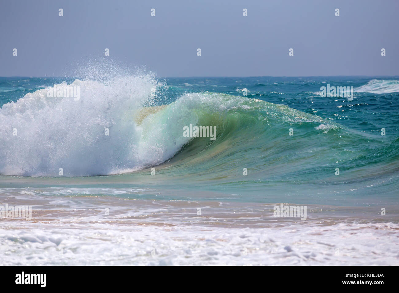 Beautiful sea wave Stock Photo - Alamy