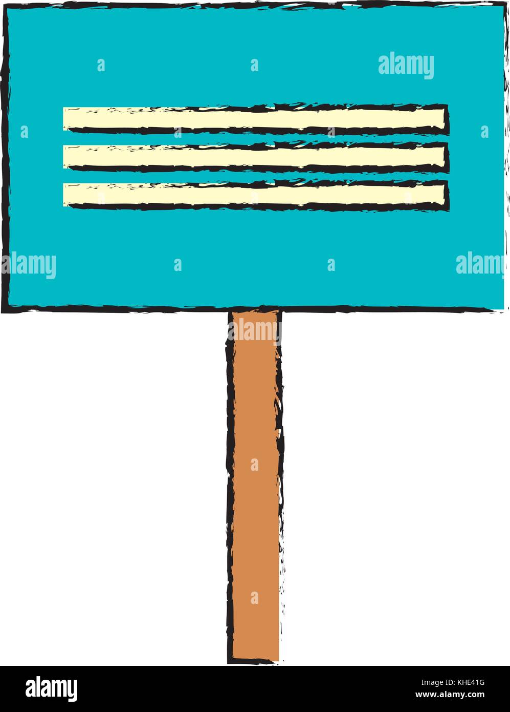 protest banner isolated icon Stock Vector Image & Art - Alamy