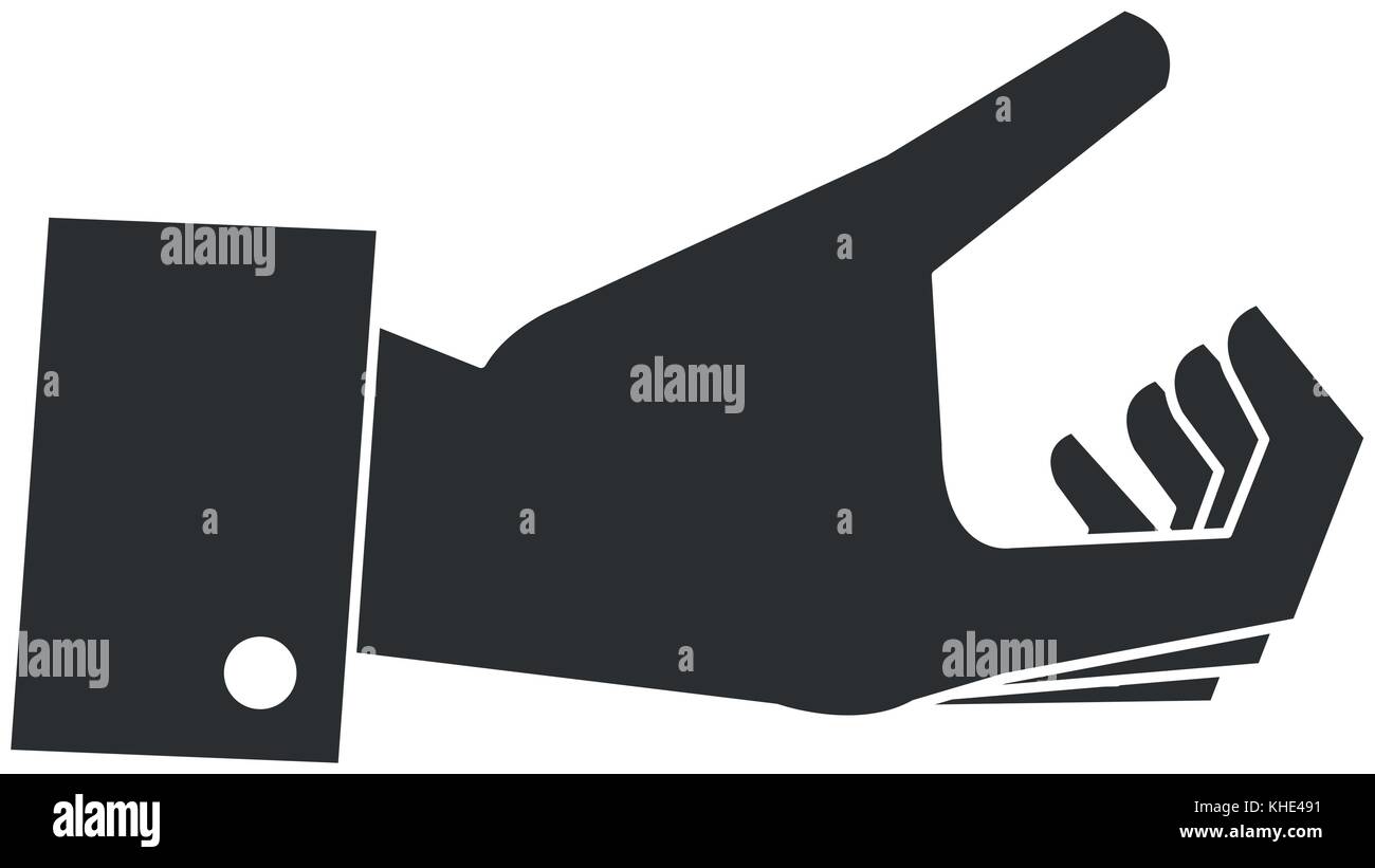 hand human catching icon Stock Vector Image & Art - Alamy