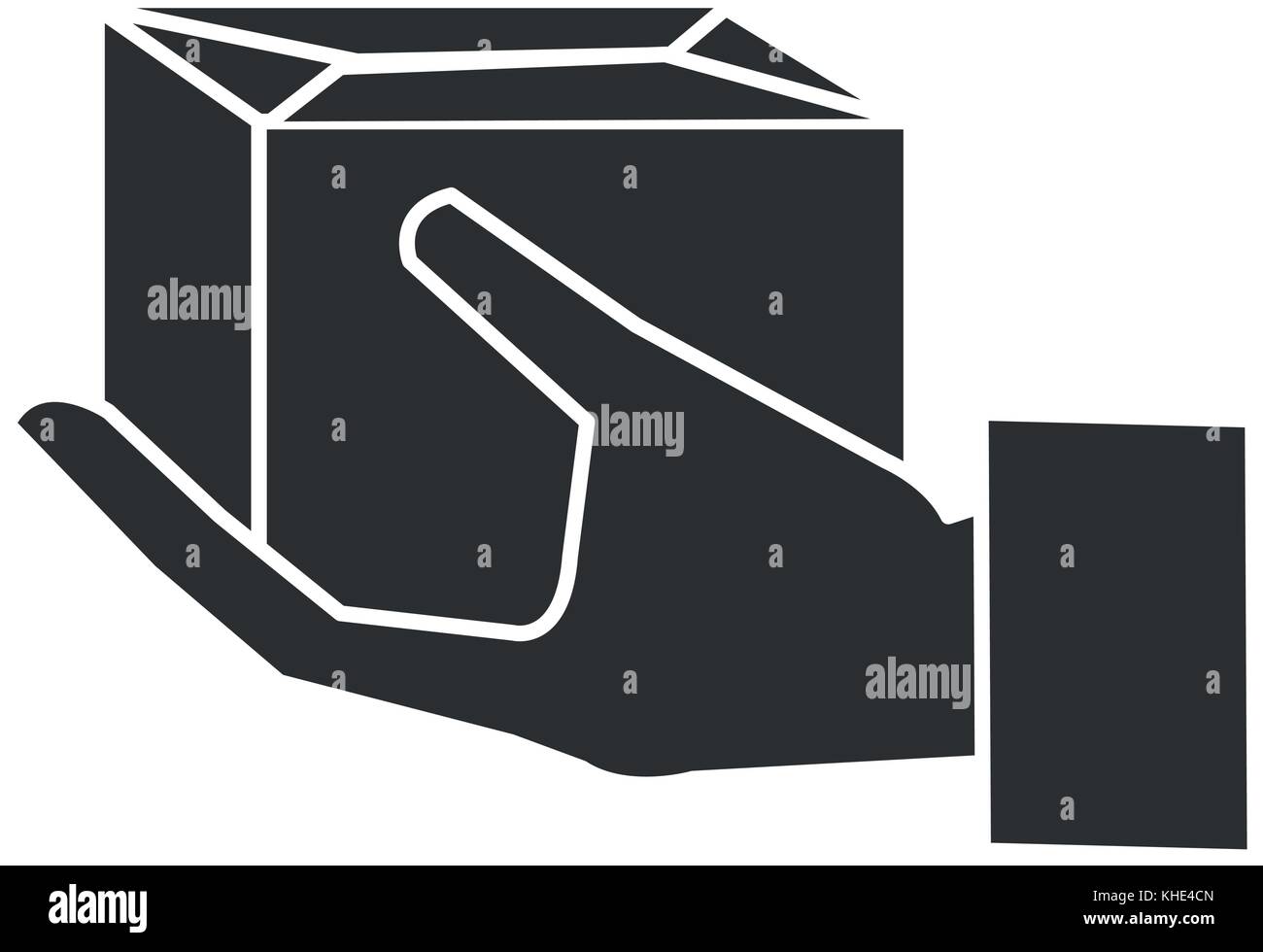 Catching gift Stock Vector Images - Alamy