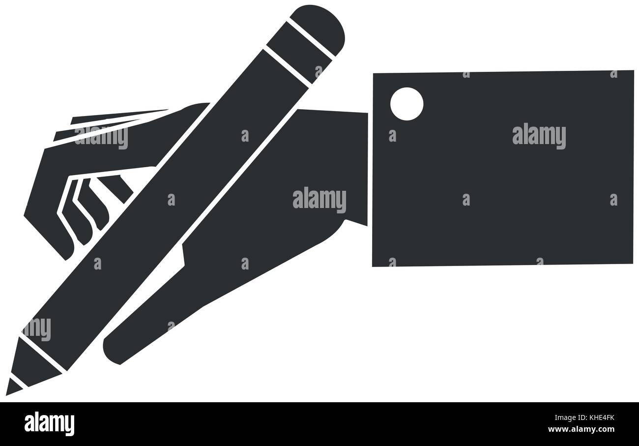 hand human writing icon Stock Vector Image & Art - Alamy