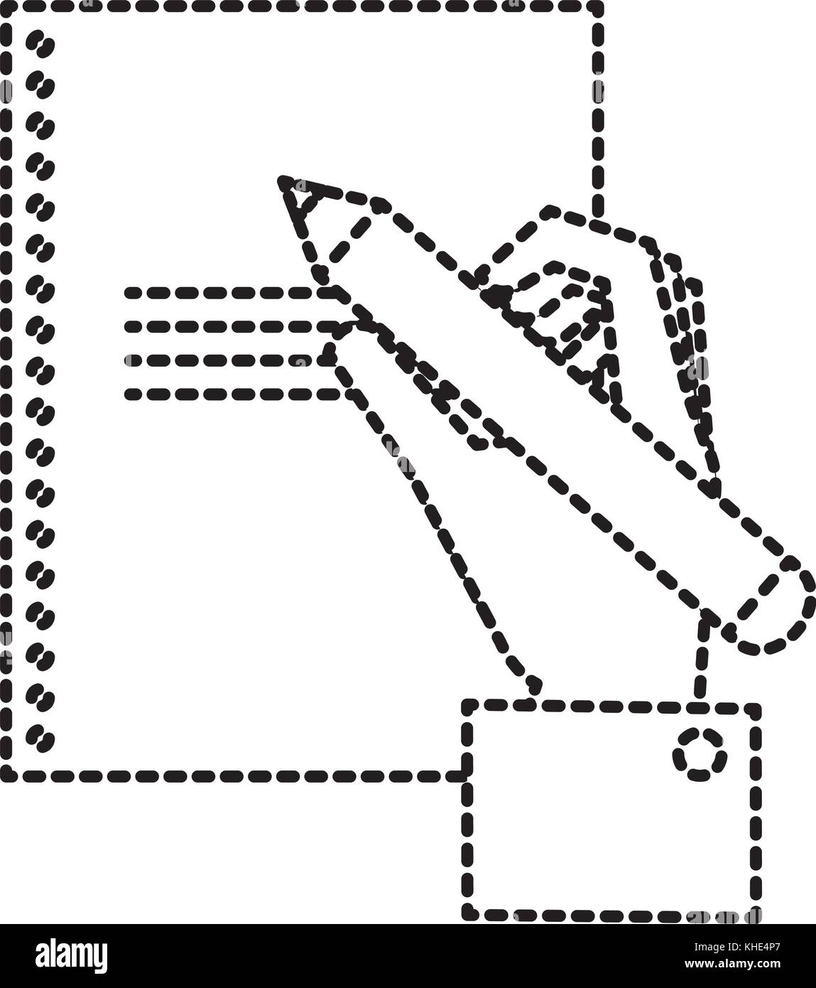 hand human writing icon Stock Vector Image & Art - Alamy