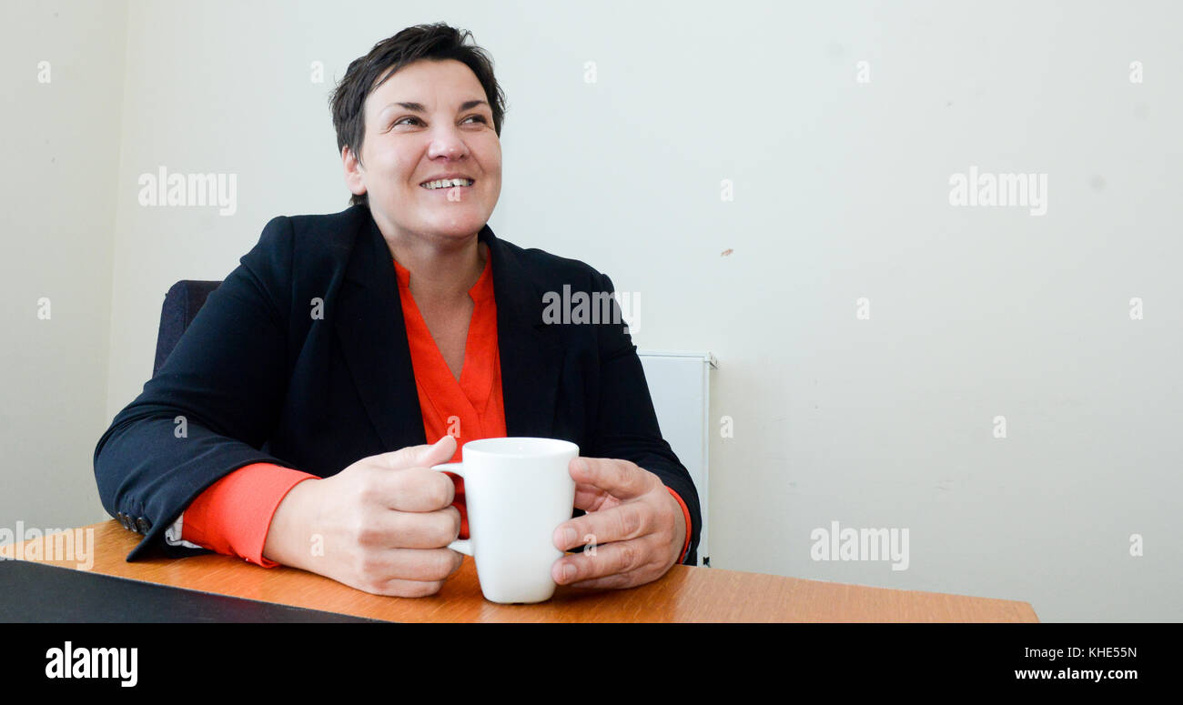 Pictured is Tonia Antoniazzi MP for Gower Stock Photo - Alamy