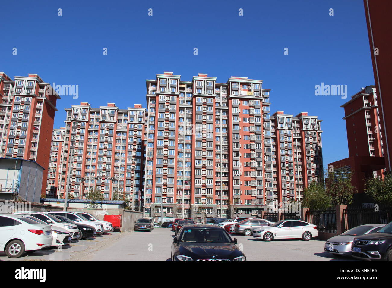 Apartment blocks - Beijing, China Stock Photo - Alamy