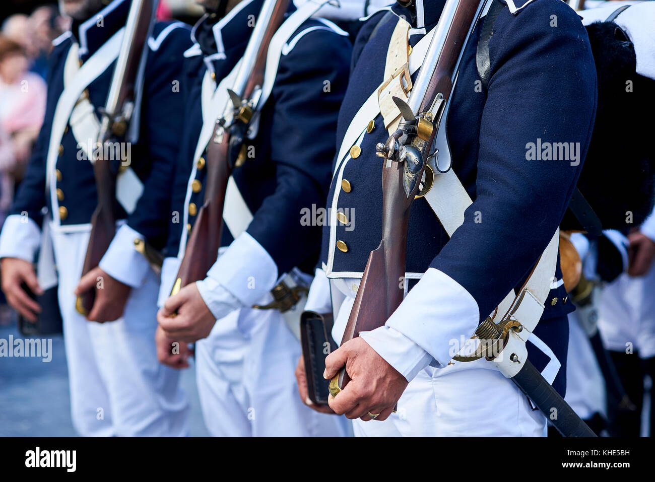 British soldiers uniform napoleonic war hi-res stock photography and ...