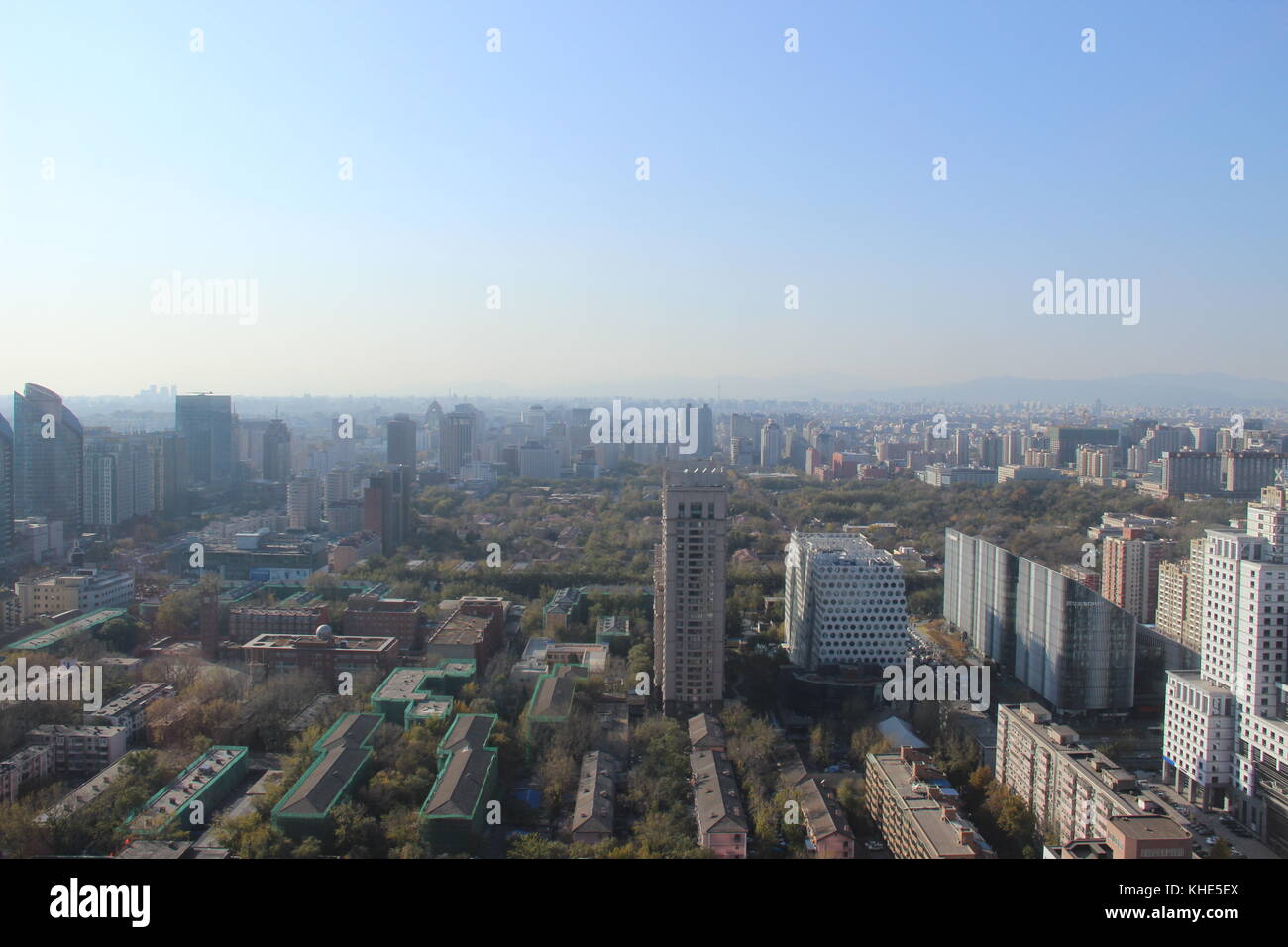 View of Beijing, China Stock Photo - Alamy