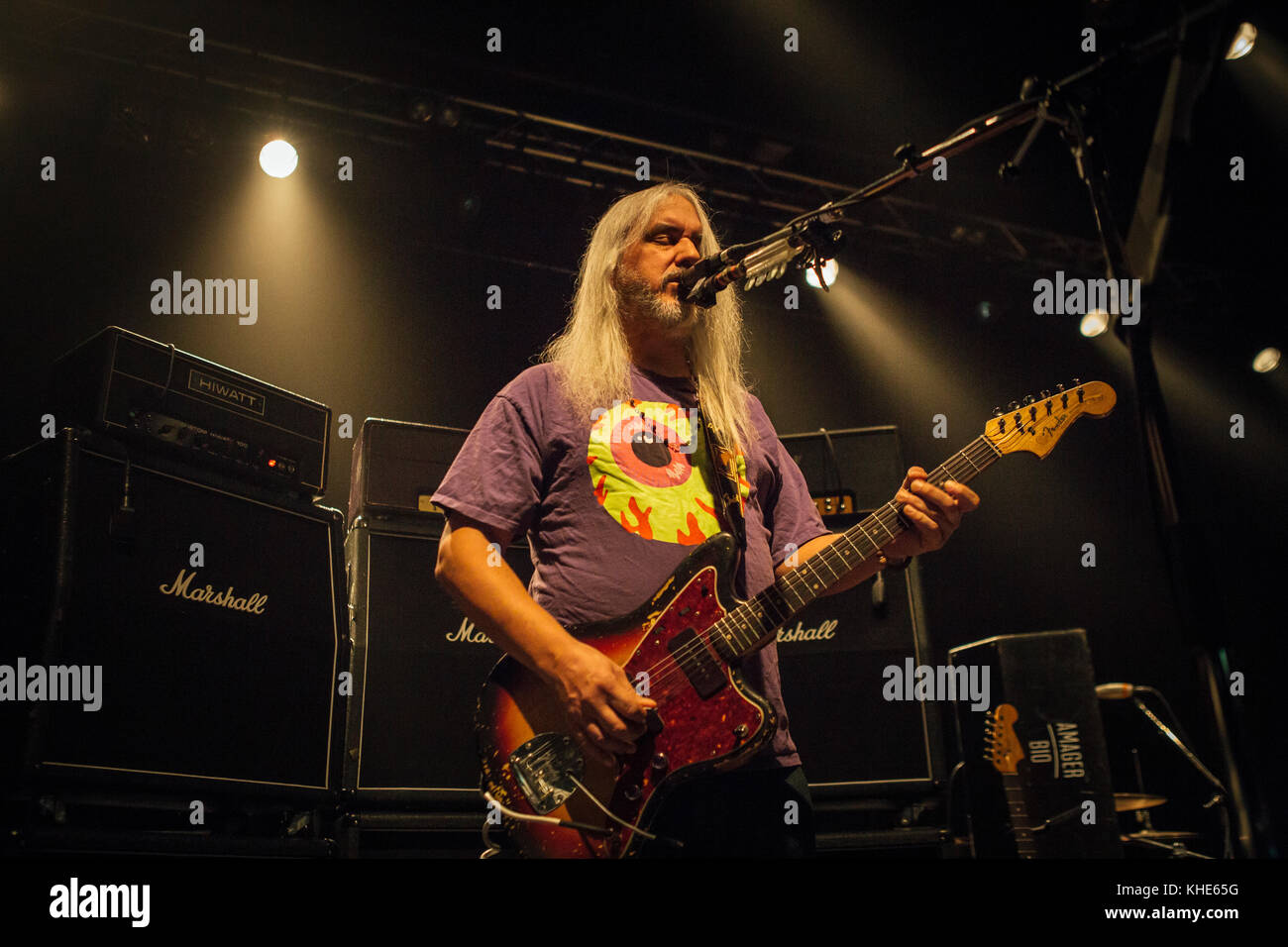 The American rock band Dinosaur Jr. performs a live concert at Amager ...