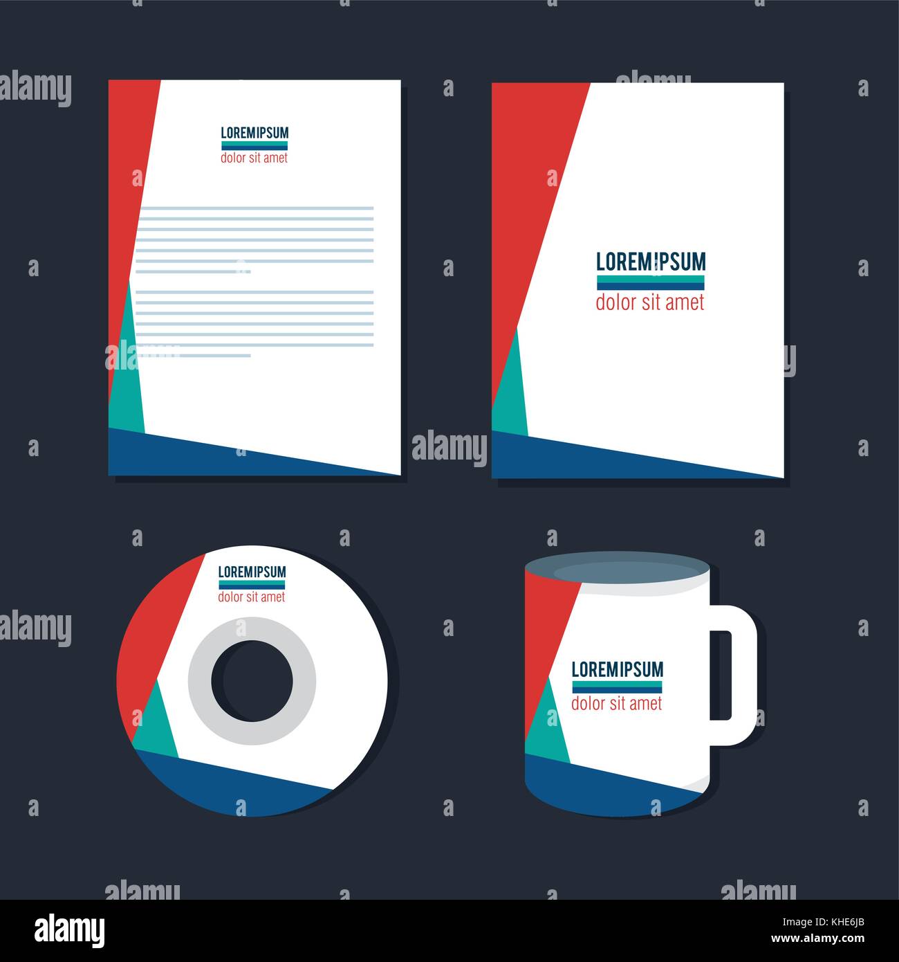 business printed advertising items Stock Vector Image & Art - Alamy