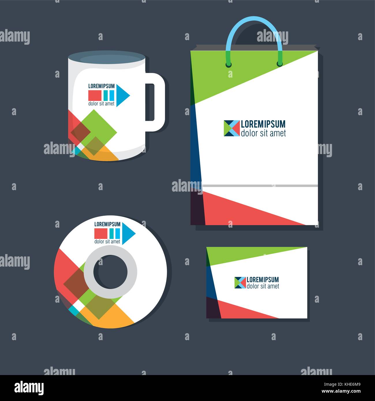 business printed advertising items Stock Vector Image & Art - Alamy