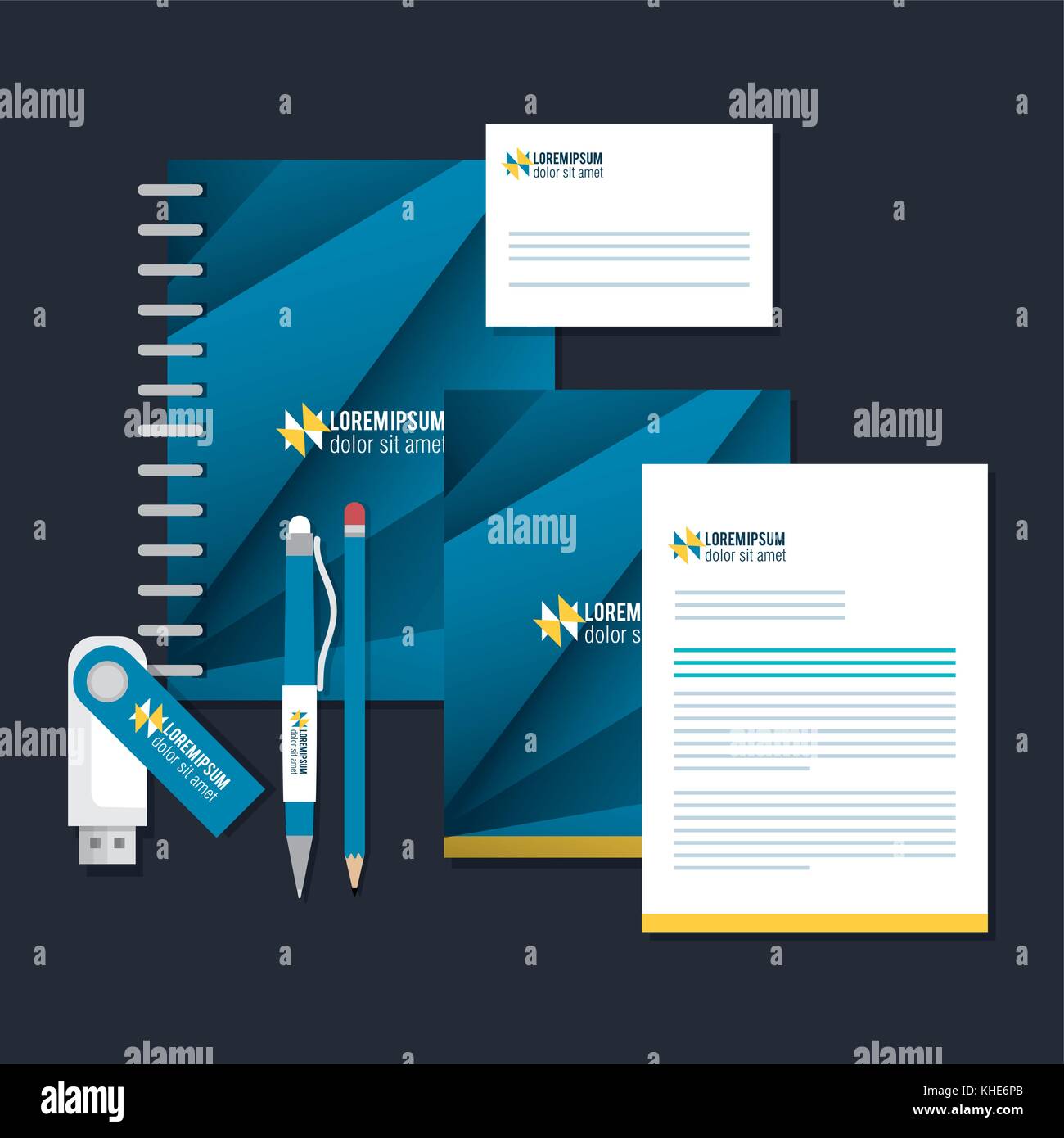 business printed advertising items Stock Vector Image & Art - Alamy