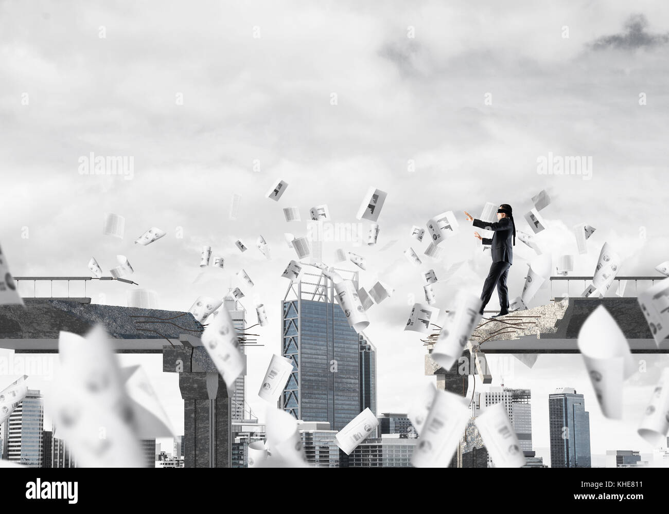 Hidden risks and dangers concept Stock Photo - Alamy