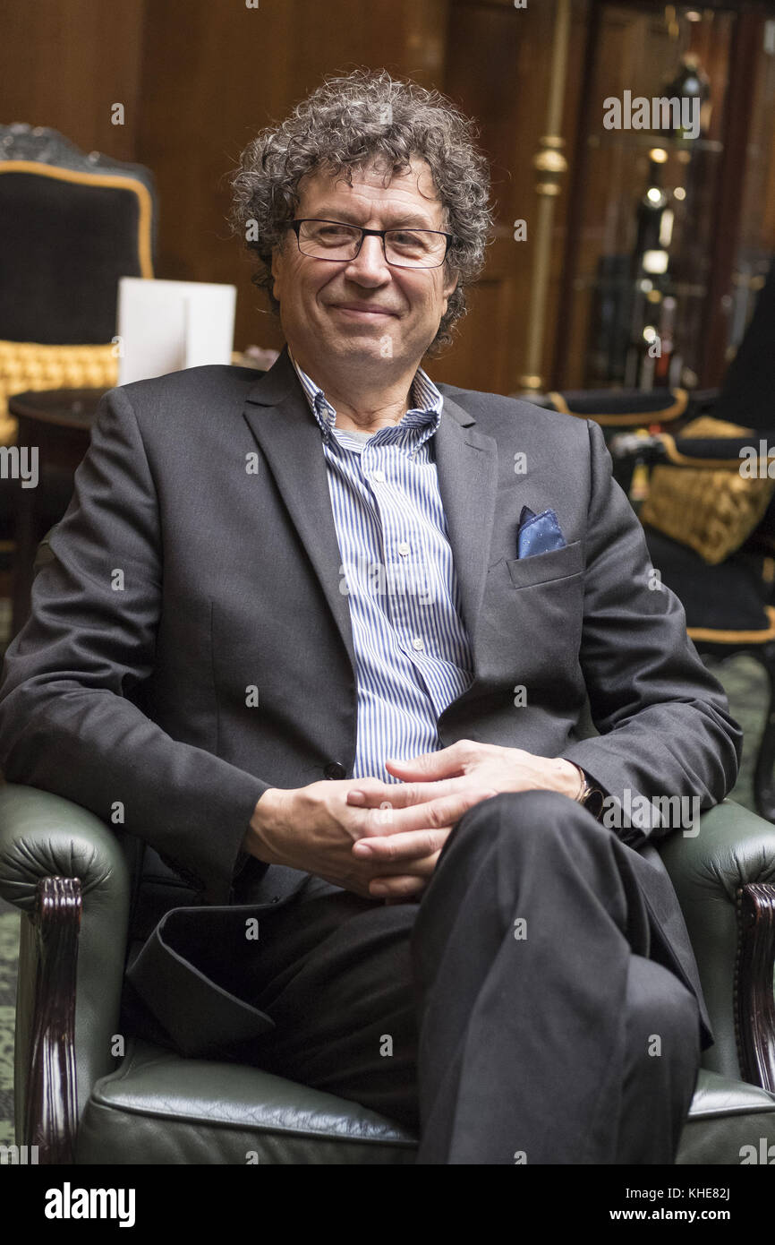 Sergei Radchenko during a photo shoot at the Palace Hotel in Madrid ...