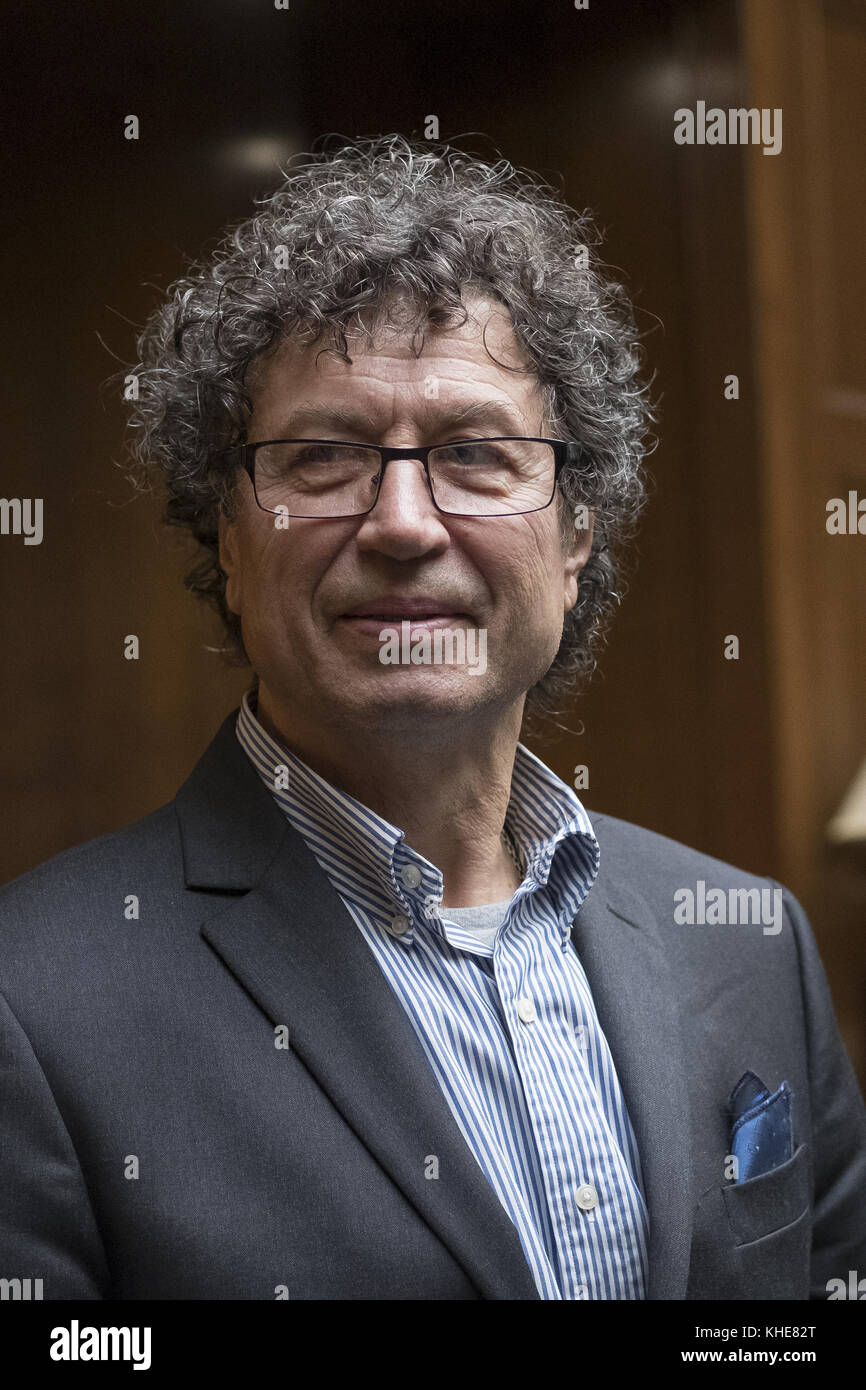 Sergei Radchenko during a photo shoot at the Palace Hotel in Madrid ...