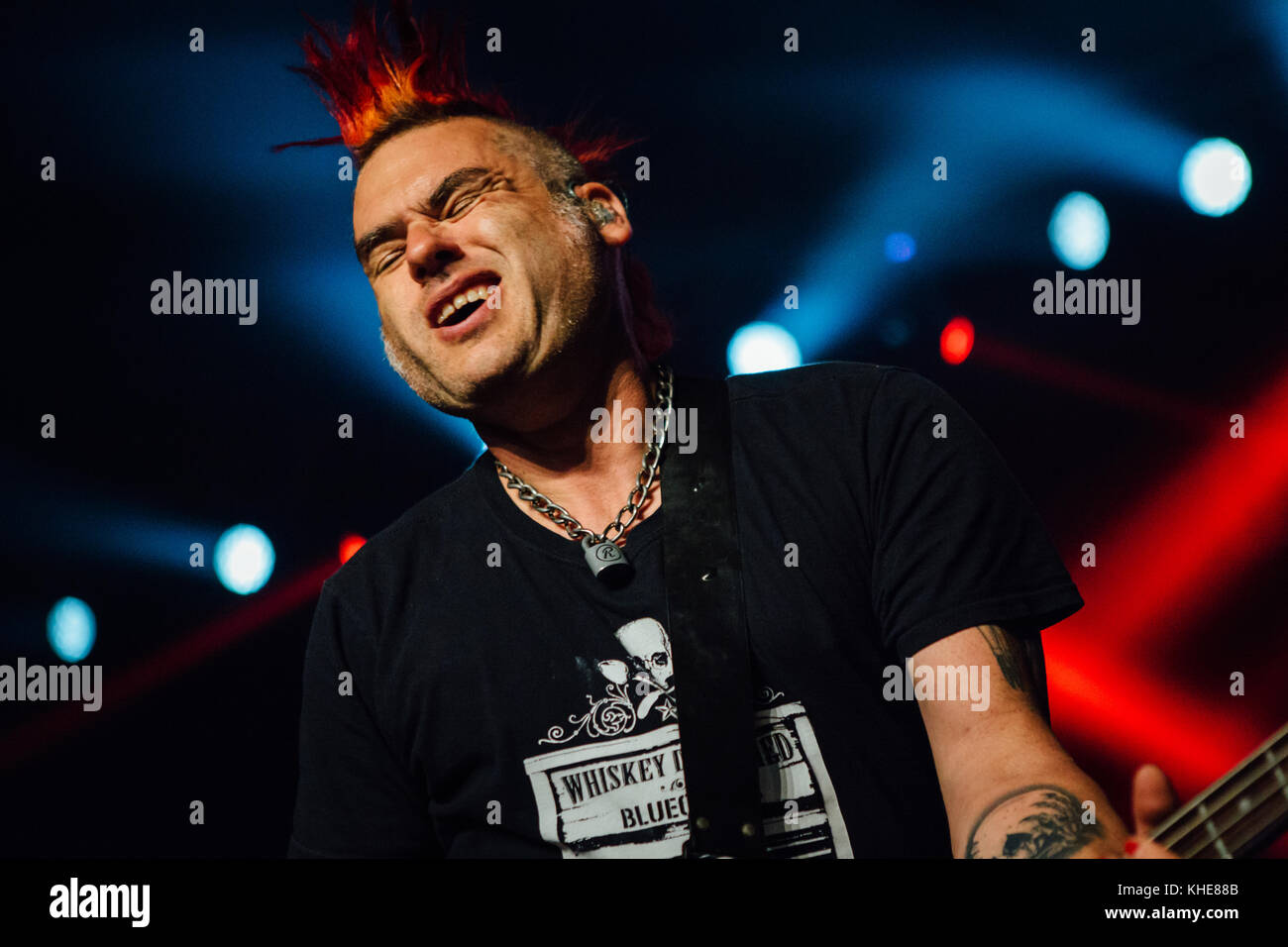 The American punk rock band NOFX performs a live concert at Amager Bio ...