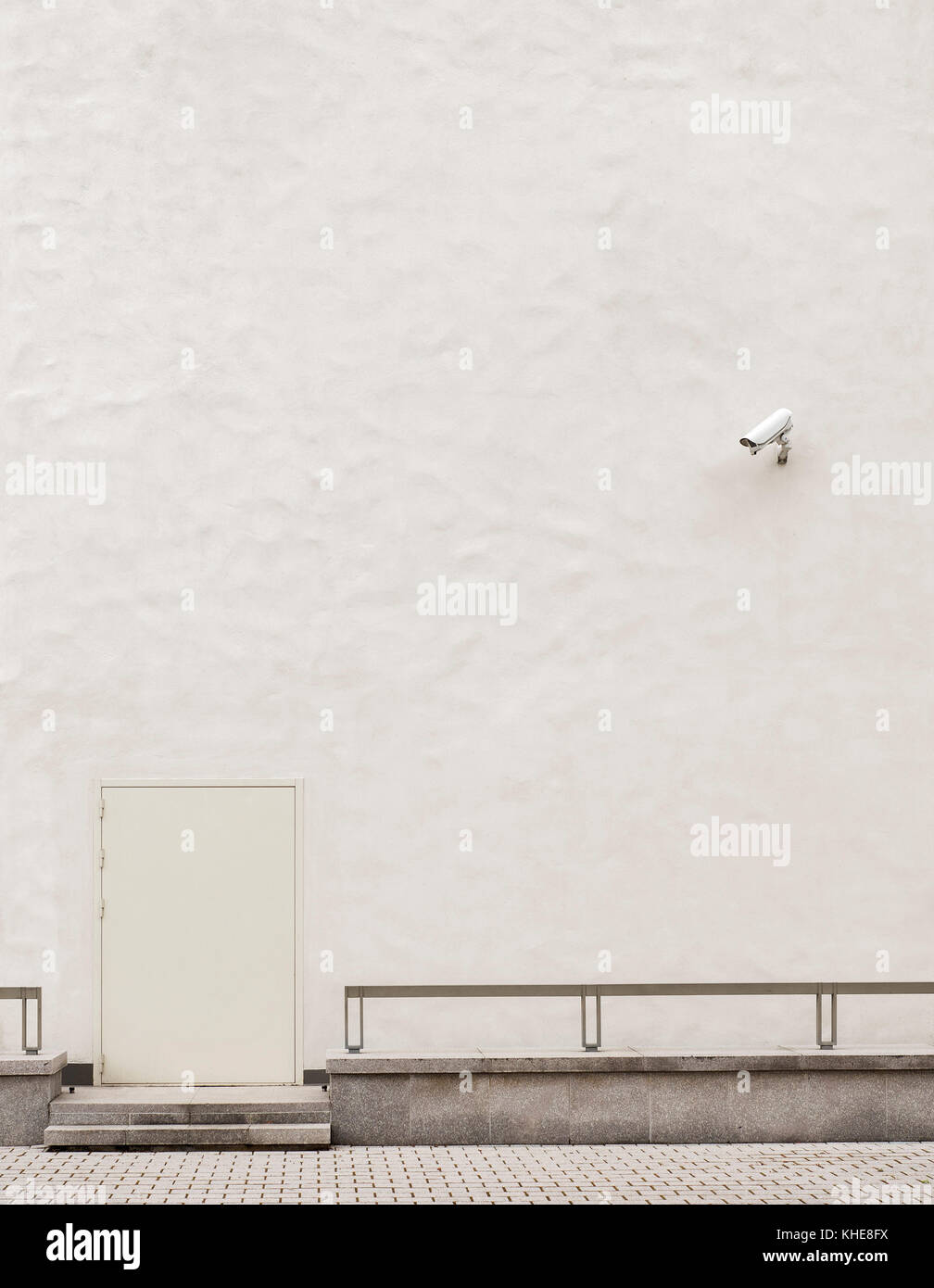 Security camera CCTV on the wall Stock Photo - Alamy